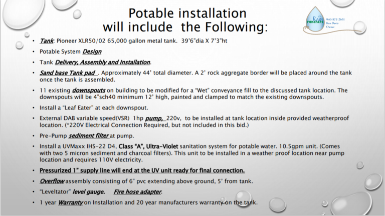 Rainwater Harvesting Grants - Upper Trinity Groundwater Conservation ...